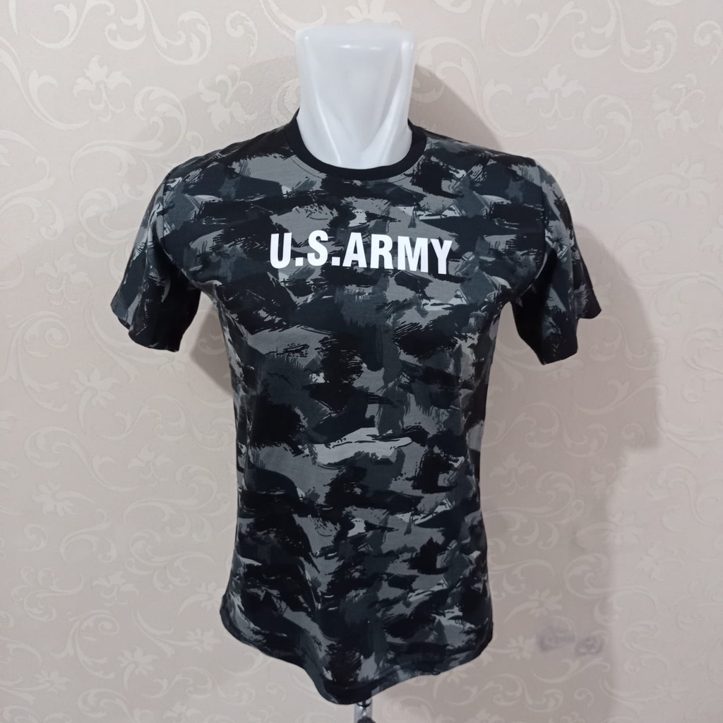 Jual Kaos Loreng Distro - US ARMY - Kaos Distro | Shopee Indonesia