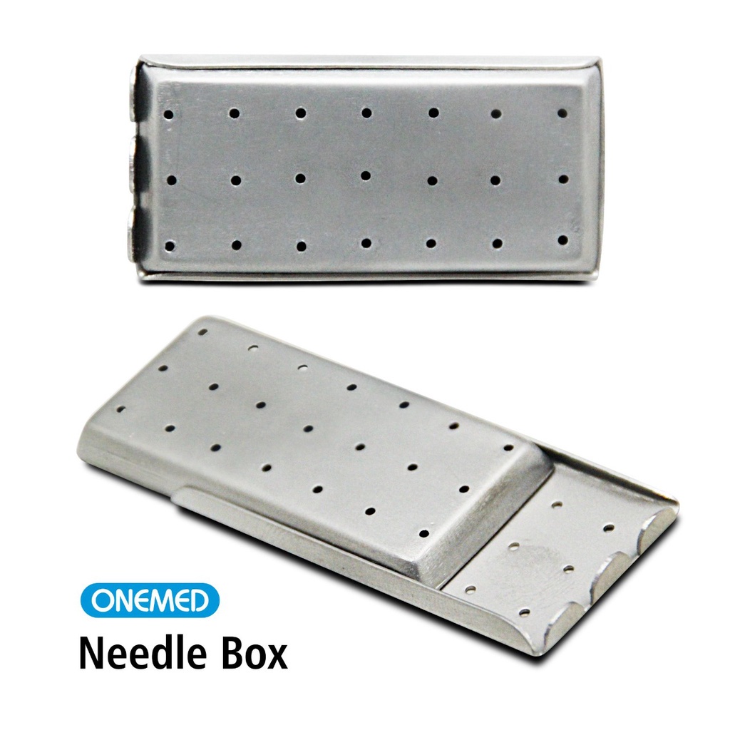 Jual Needle Box Stainless Steel OneMed | Shopee Indonesia