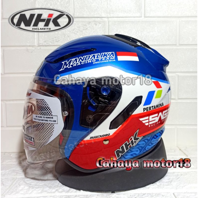 Jual HELM NHK R1 GP EDITION SERIES MANDALIKA | Shopee Indonesia