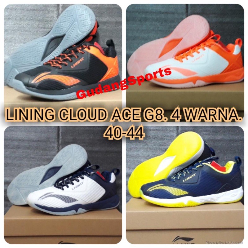 Jual Sepatu Badminton Lining Cloud Ace G8 - Cloud Ace 8 Original 4 ...