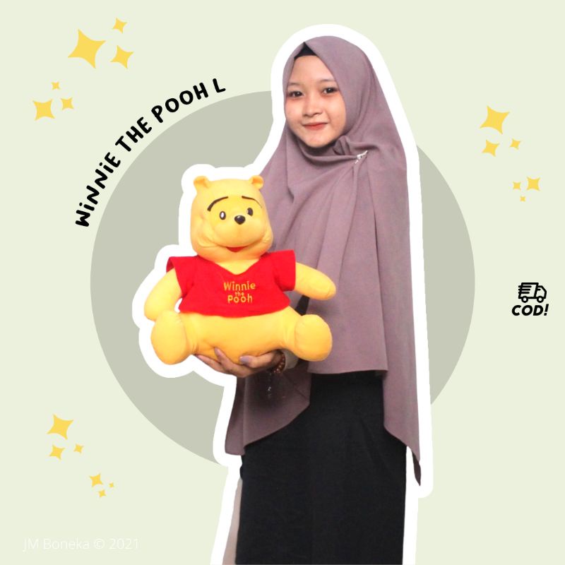 Jual BONEKA WINNIE THE POOH L / POOH BEAR / BERUANG KARTUN KARAKTER ...