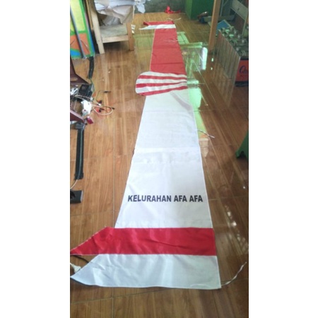 Jual bendera bandir umbul umbul custom | Shopee Indonesia