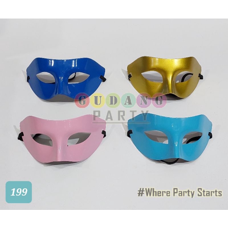 Jual Topeng Pesta/Party Mask/Topeng Half Face/Halloween Mask/Masquerade ...