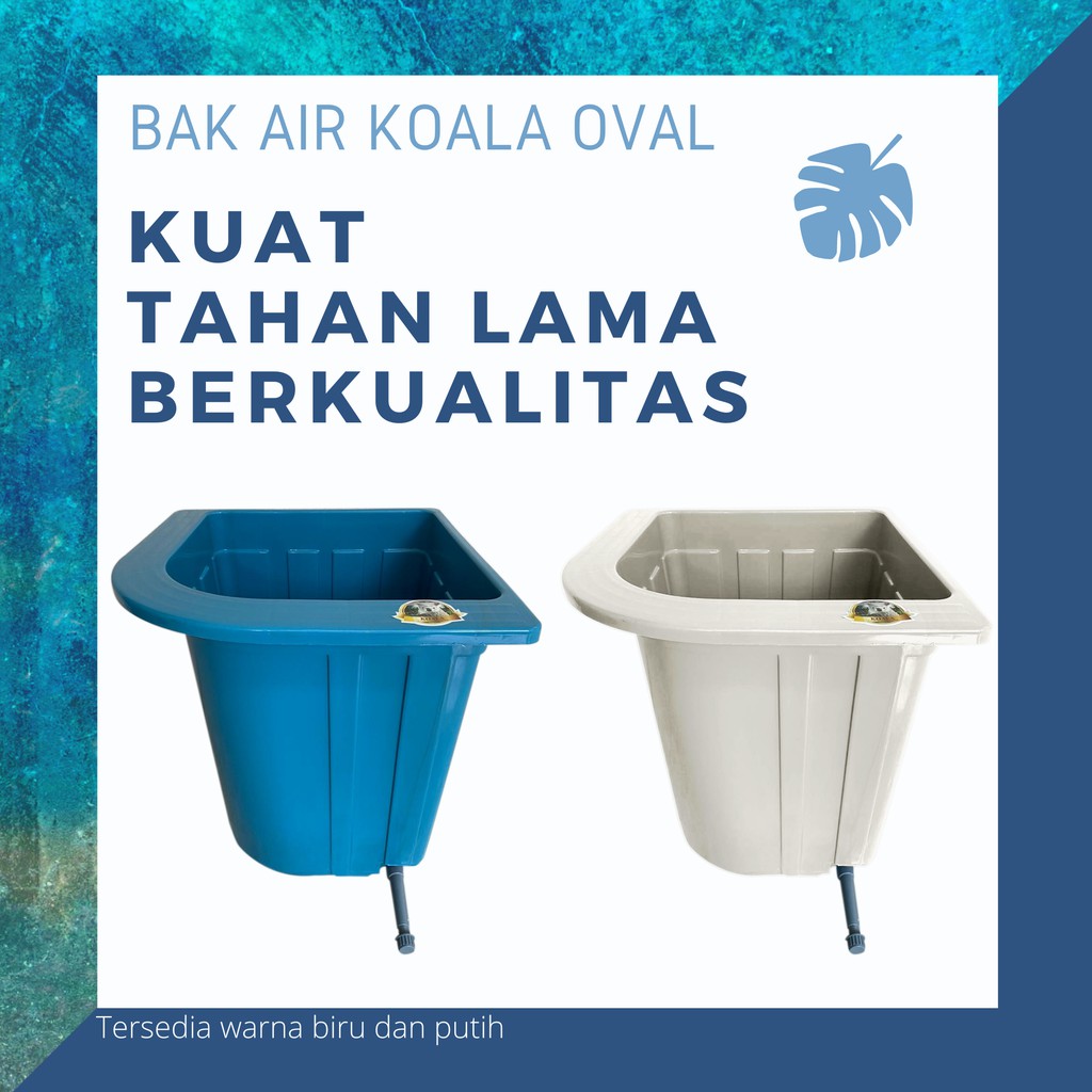 Jual Bak Air Kamar Mandi/ Bak Air Mandi Plastik Oval / Bak Air Sudut ...