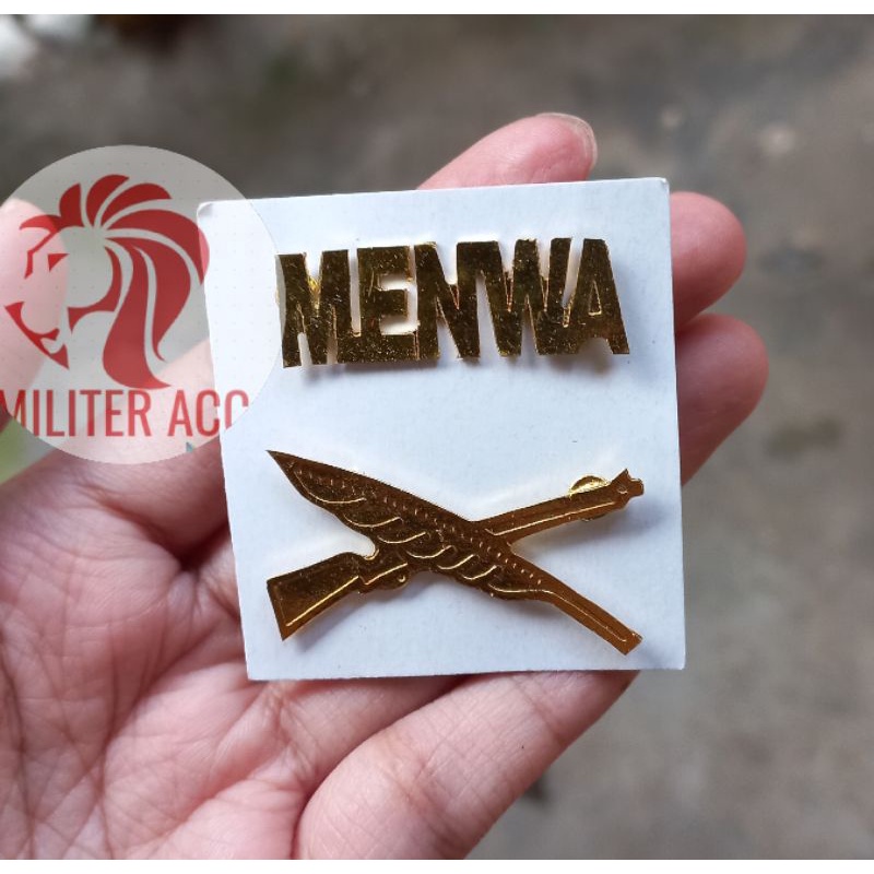 Jual Monogram Kerah Menwa - Pin Menwa | Shopee Indonesia