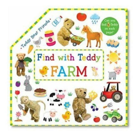 Jual Buku Import Find With Teddy FARM Series Activity Edukatif Anak ...