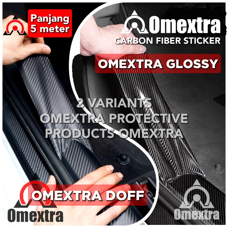 Jual 5D Carbon FIBER Sticker Anti Corosi Omextra Nano Stiker Carbon 5D ...