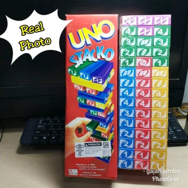 Jual Mainan Menyusun Balok Tower Stacko Blocks Building Menara Block ...