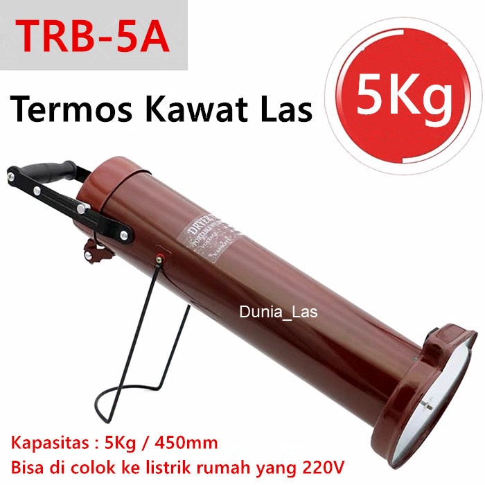 Jual 1SET Oven Welding Electrode Rod Ing Dryer Termos Pemanas Kawat Las 5Kg 5 kg TRB-5A | Shopee ...
