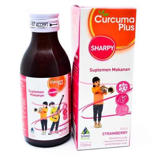 Jual CURCUMA PLUS DHA/SHARPY SY 60ML | Shopee Indonesia