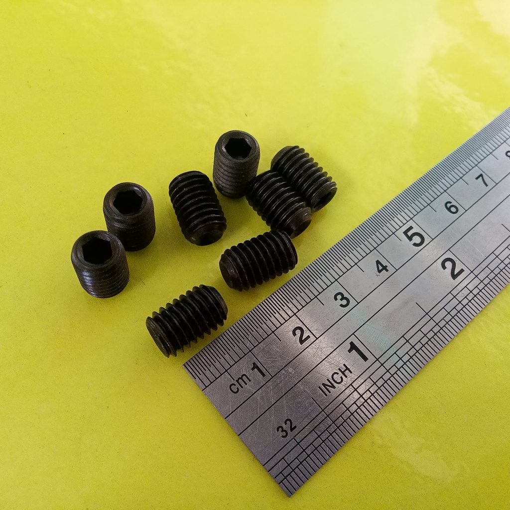 Jual BAUT L TANAM M8 X 12 BAJA / BAUT L TANAM M8X12 / BAUT L SET M8X12 BAJA HITAM SOCKET SET ...