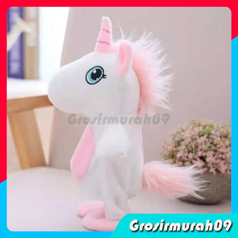 Jual BONEKA BISA BERJALAN DAN BICARA TALKING WALKING UNICORN | Shopee ...