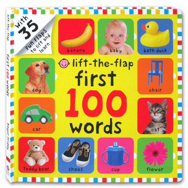 Jual (WP) Lift-the-Flap First 100 Words Board Book (over 35 Fun Flaps ...