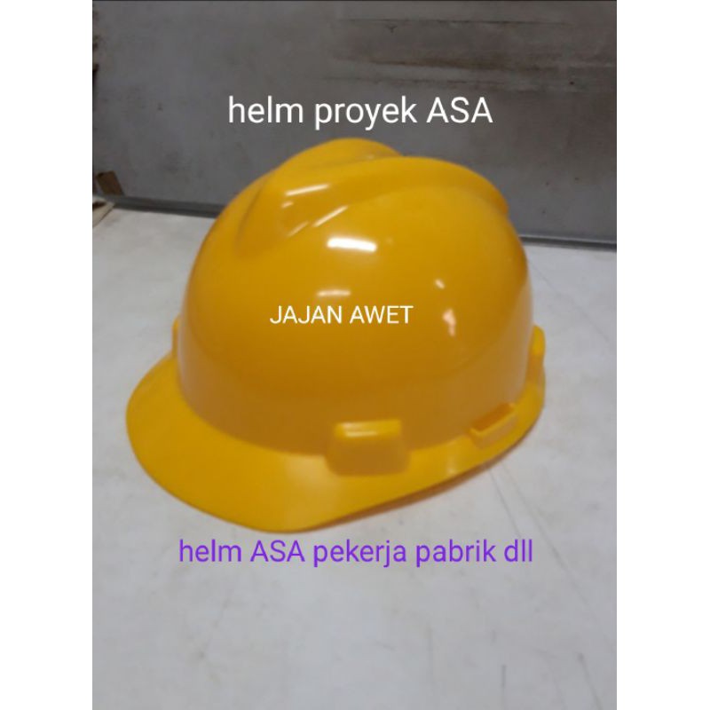 Jual helm pekerja pabrik - helm - alat pelindung - helm proyek ASA ...
