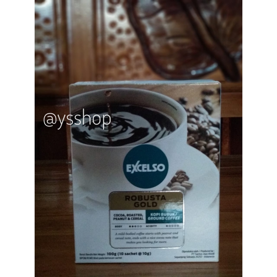 Jual Excelso Folding Box Robusta Gold, Java, Arabica Gold, Sumatera ...