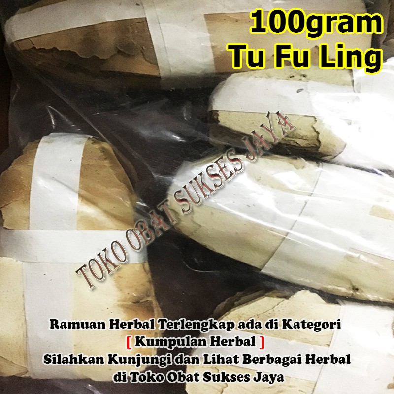 Jual [100gram] Tu Fu Ling - [ 土茯苓 ] - Rhizoma Smilacis Galbrae | Shopee ...