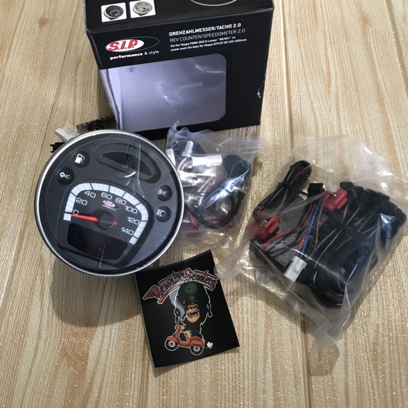 Jual spidometer speedometer digital SIP vespa npx new px | Shopee Indonesia