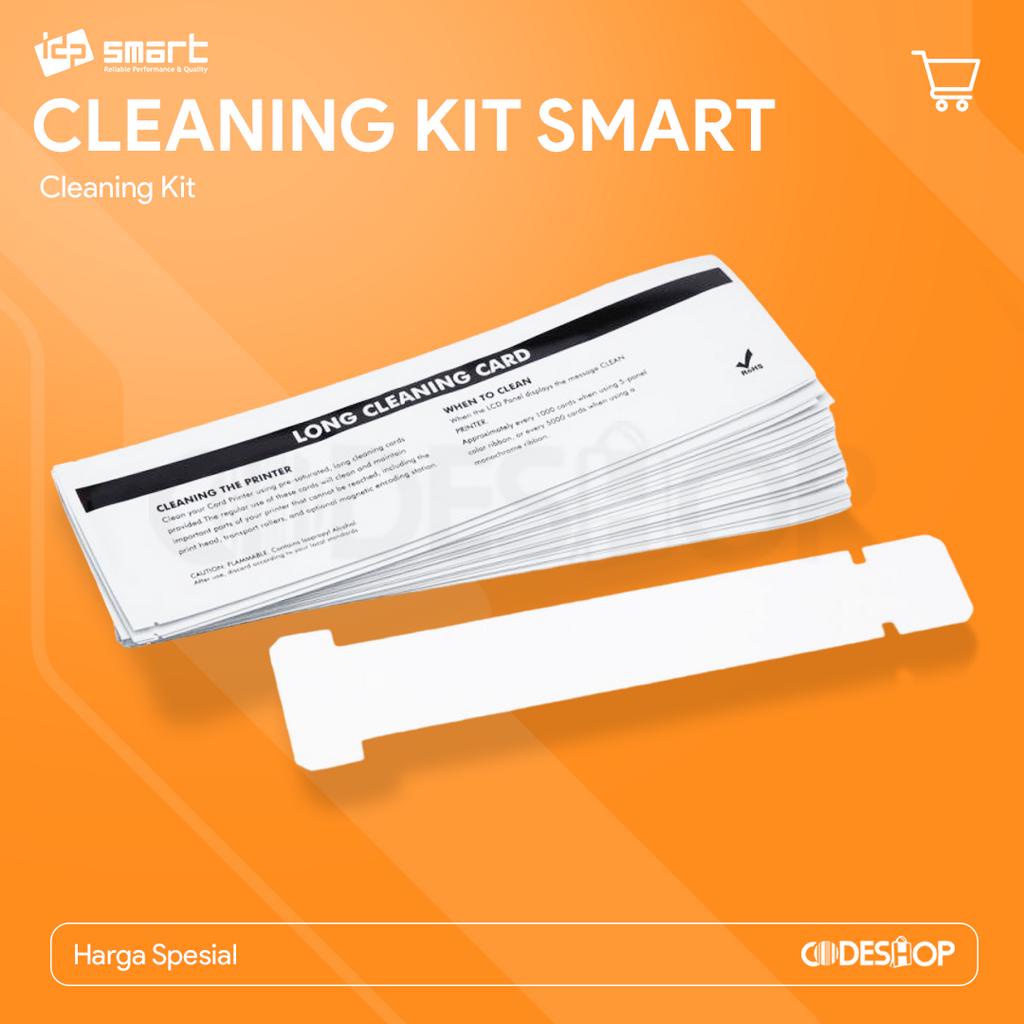 Jual CLEANING KIT ID CARD PRINTER SMART 51S ORIGINAL | Shopee Indonesia
