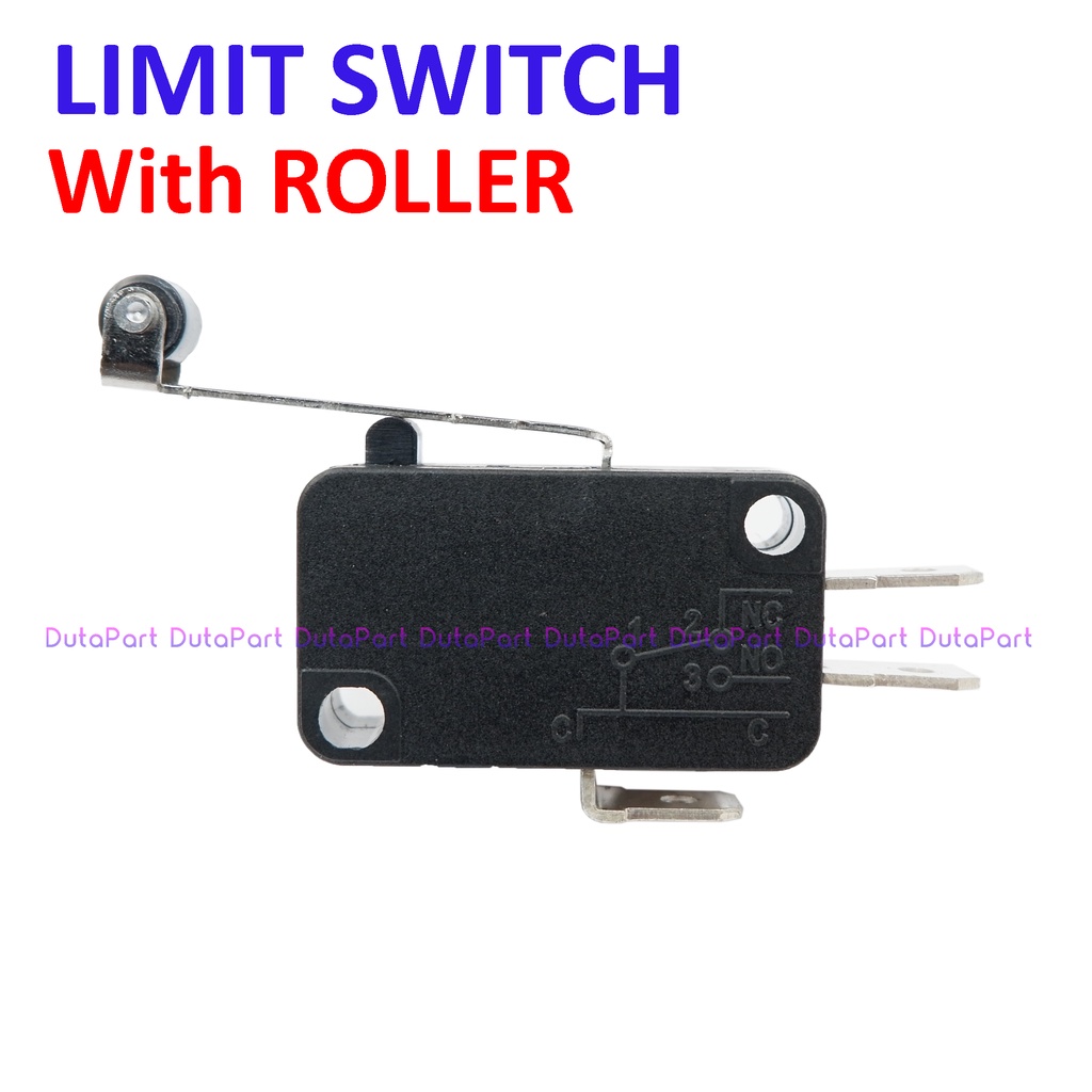 Jual Limit Switch Roller Roda Panjang Saklar Pembatas Micro Switch SPDT | Shopee Indonesia