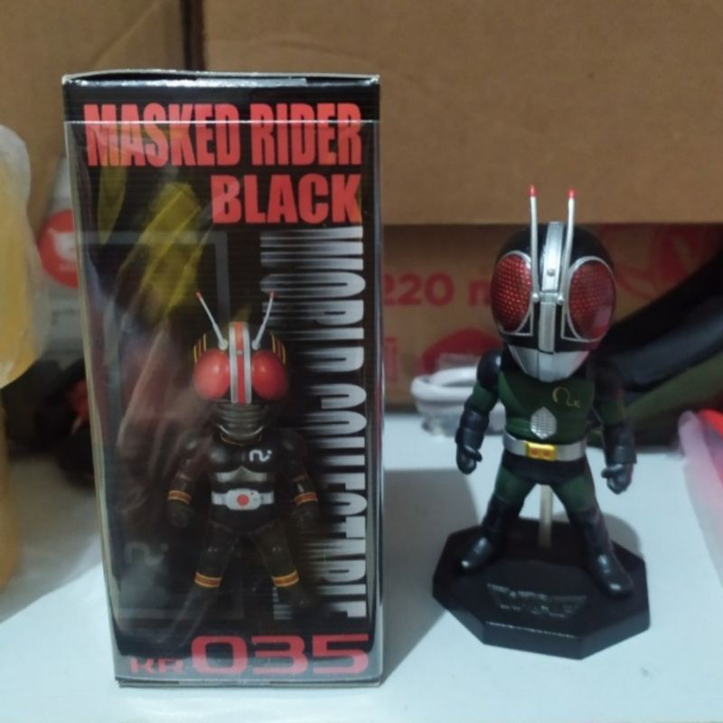 Jual KR-035 Black + Black RX - WCF Masked Kamen Rider - Banpresto Original Japver | Shopee Indonesia