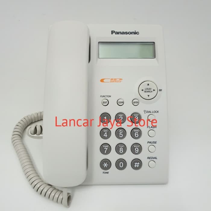 Jual Telepon Meja Kantor Panasonic KX-TSC11 /Telpon Rumah Panasonic KX-TSC11 Putih | Shopee ...