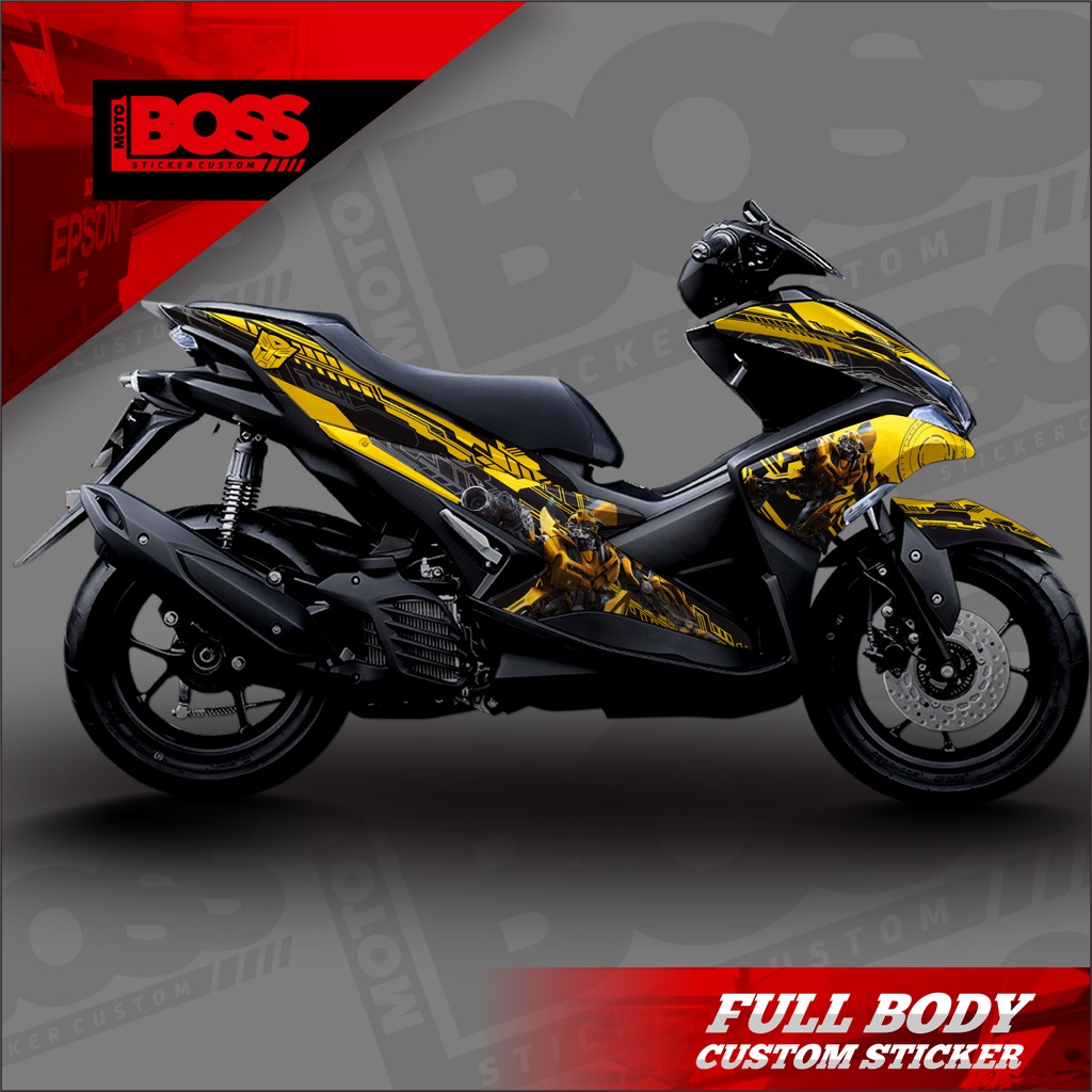 Jual Decal Sticker Stiker Yamaha Aerox 155 Full Body Sticker Decal ...