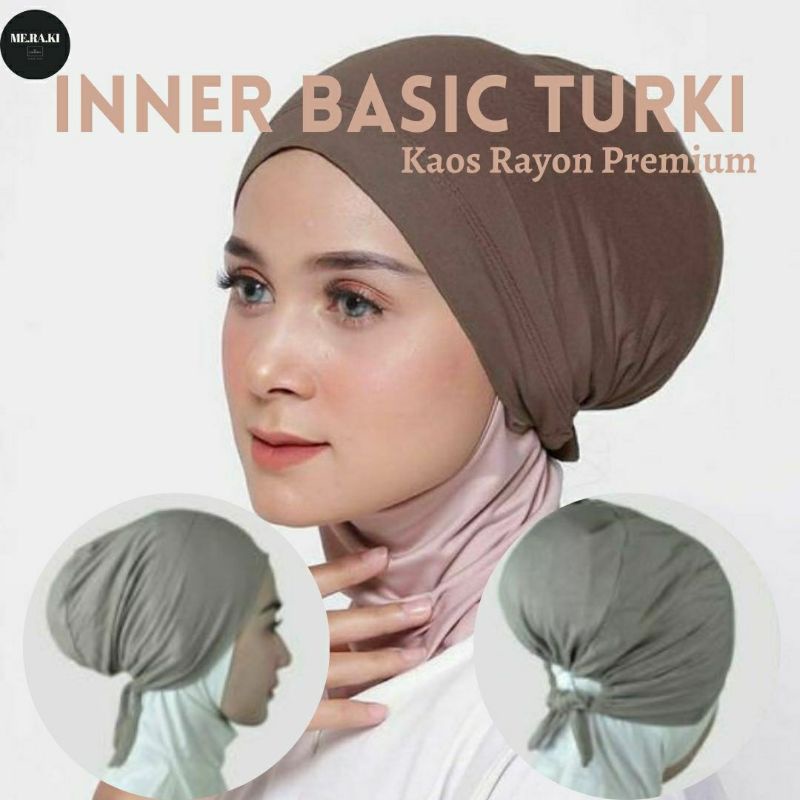 Jual Inner Basic Turki (Ciput Polos Tali PREMIUM) | Shopee Indonesia