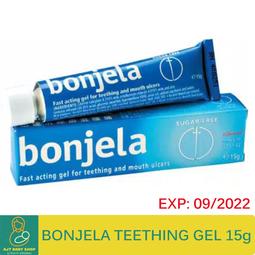 Jual Bonjela Teething and Mouth Ulcers Gel 15g | Shopee Indonesia