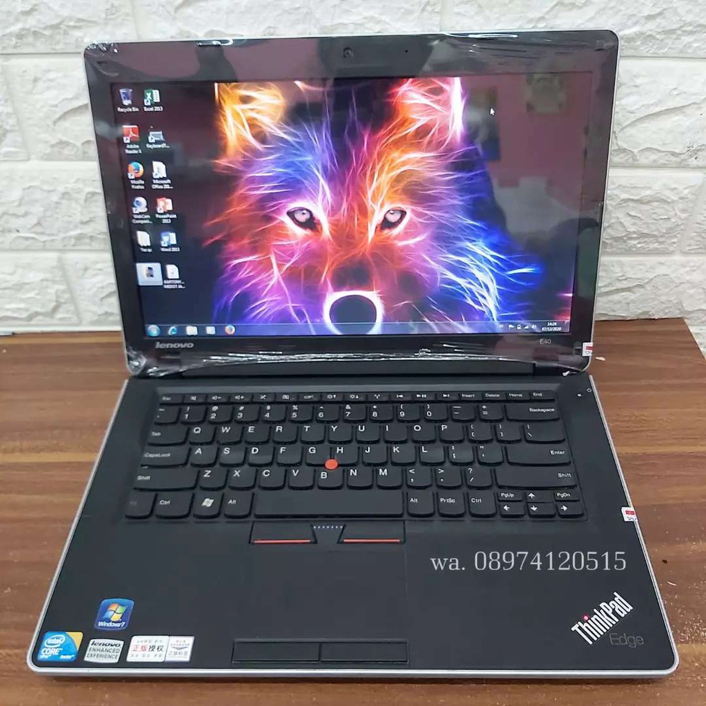 Jual LAPTOP BUAT SEKOLAH KERJA GRESS LENOVO THINKPAD EDGE E40 AMD ATHLON SIAP DESAIN | Shopee ...