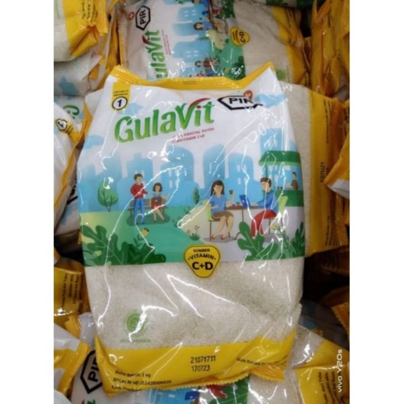 Jual GULAVIT 1 KG| GULA PASIR | Shopee Indonesia