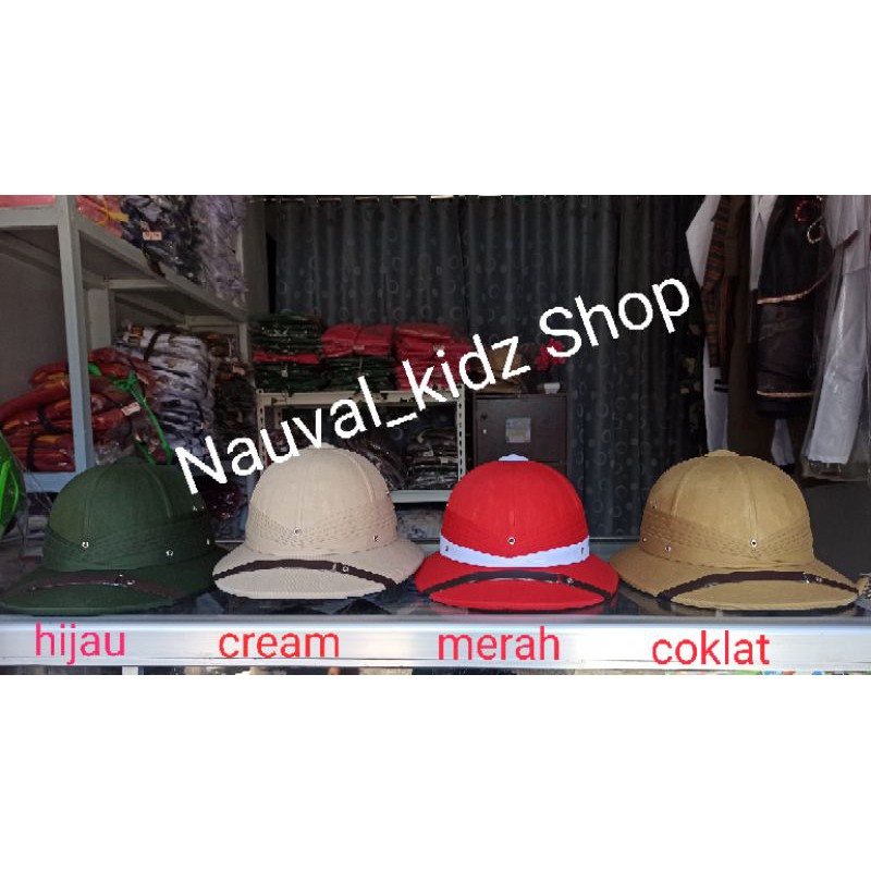 Jual Topi Polka demang soekarno /topi sepeda onthel / topi polka /topi ...