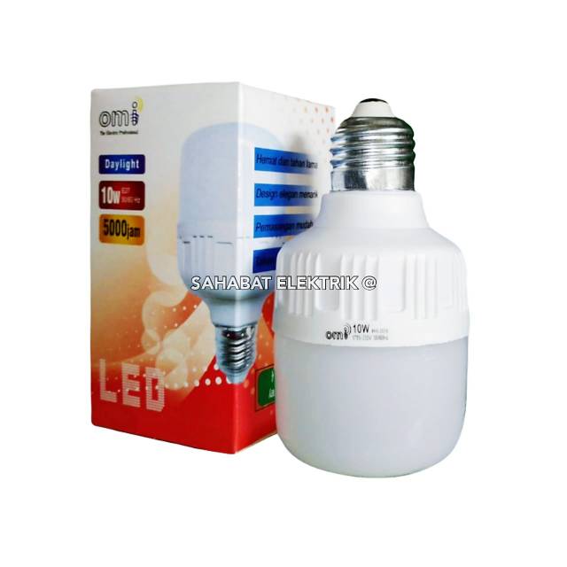 Jual LAMPU LED KAPSUL 10 WATT OMI | Shopee Indonesia