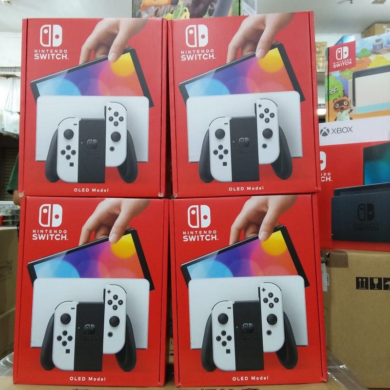 Jual NINTENDO SWITCH OLED / NEW NINTENDO SWITCH WHITE ( PUTIH ...