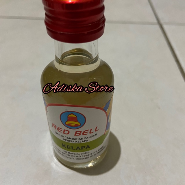 Jual Essence / perisa kelapa red bell 30ml | Shopee Indonesia