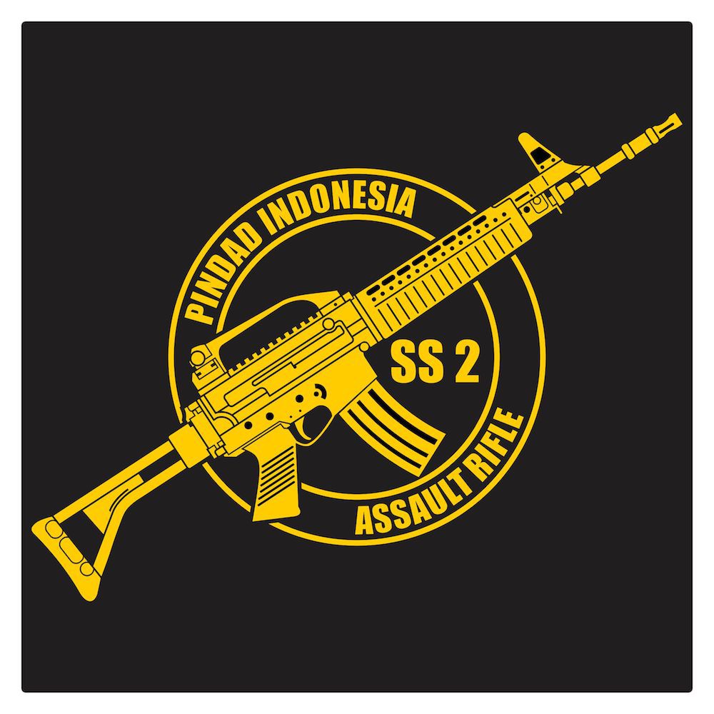 Jual Pindad SS2 series 1 Cutting Sticker | Shopee Indonesia