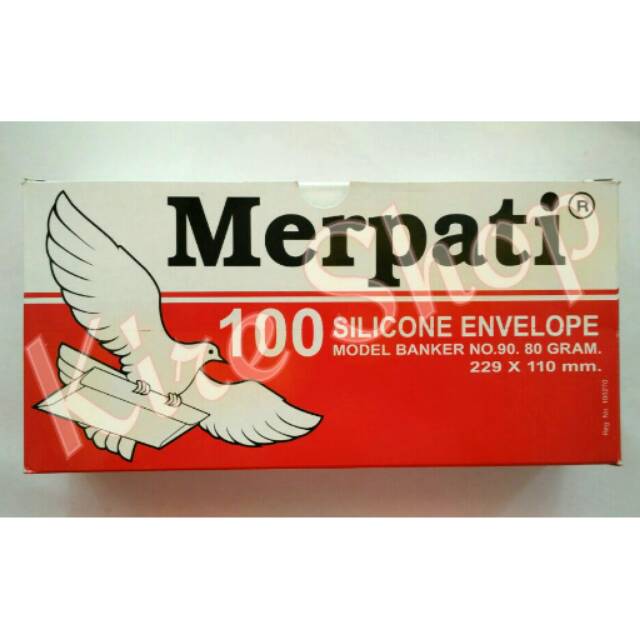 Jual Amplop / Envelope Besar Merpati Polos 229x110mm | Shopee Indonesia