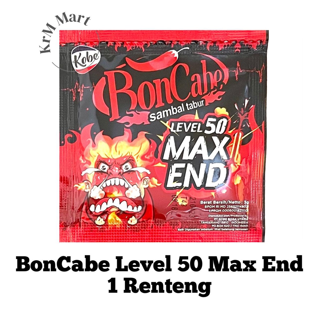 Jual Boncabe Level 50 Max End 1 Renteng renceng | Shopee Indonesia