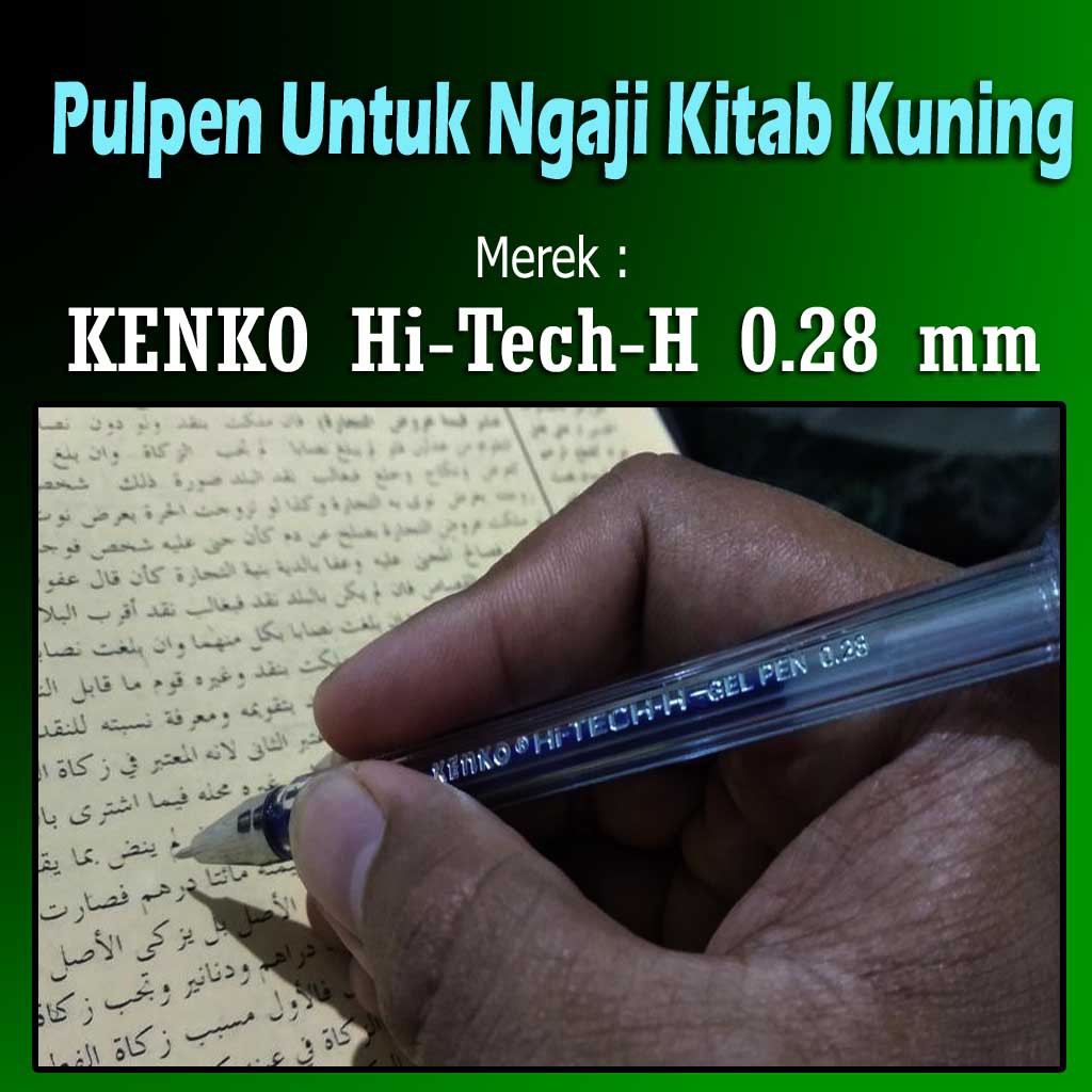 Jual Pulpen/Pena/Ballpoint Untuk Lugot Ngaji Kitab Kuning/Gundul ...