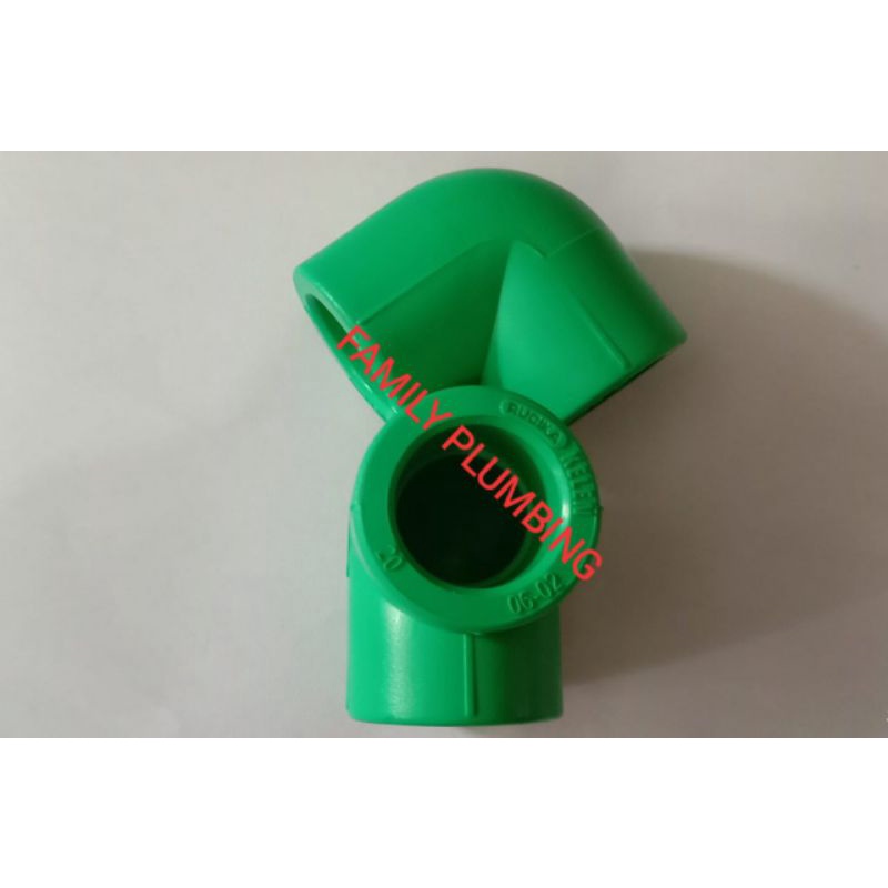 Jual KENI 63mm 2" INCH PPR HIJAU RUCIKA KELEN EK WAVIN TIGRIS ELBOW KNEE KENEE L BELOKAN AIR ...