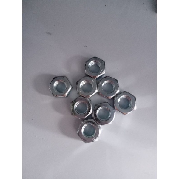 Jual mur galvanis 14 mm drat alus (kunci 22) | Shopee Indonesia