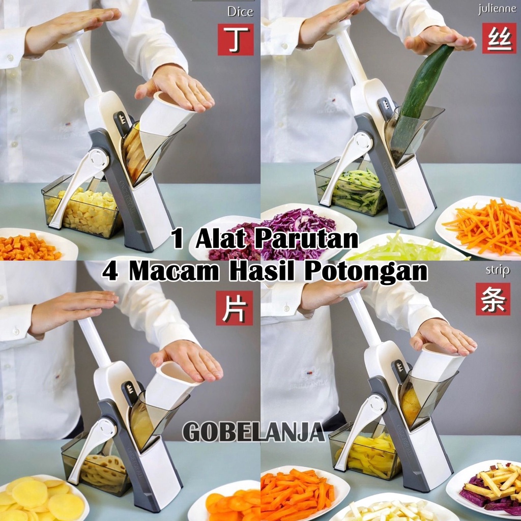 Jual Alat Pengiris Sayuran Dapat Dilipat / Alat Pengiris Parutan Dapur ...