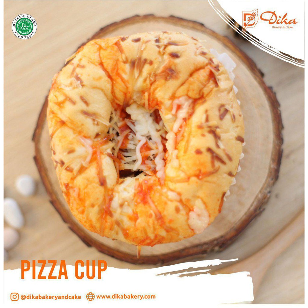Jual Roti Pizza Cup Dika Bakery | Shopee Indonesia