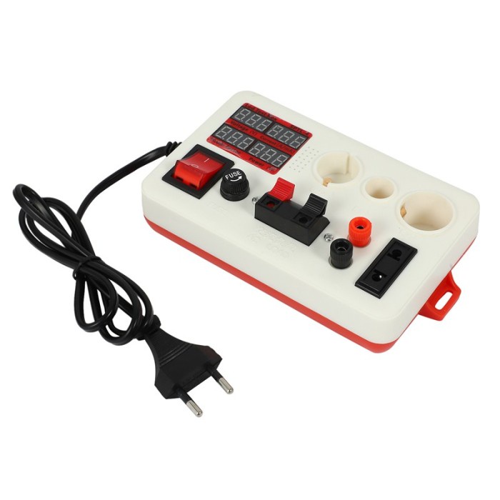 Jual POWER ALAT TES DAYA LISTRIK PLUG EU UNTUK LAMPU BOHLAM LENTERA PA ...