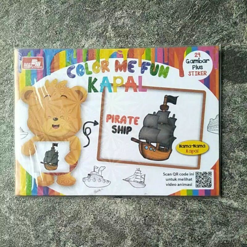 Jual Buku mewarnai plus sticker | Shopee Indonesia