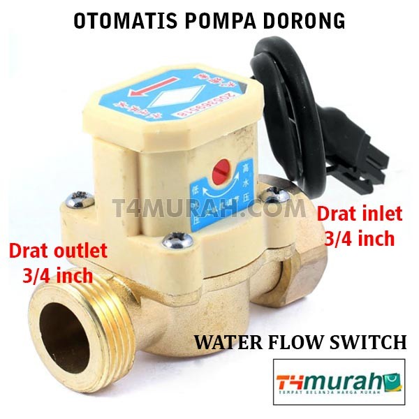 Jual SAKLAR OTOMATIS POMPA BOOSTER 3/4" WATER FLOW SWITCH PROMO ...