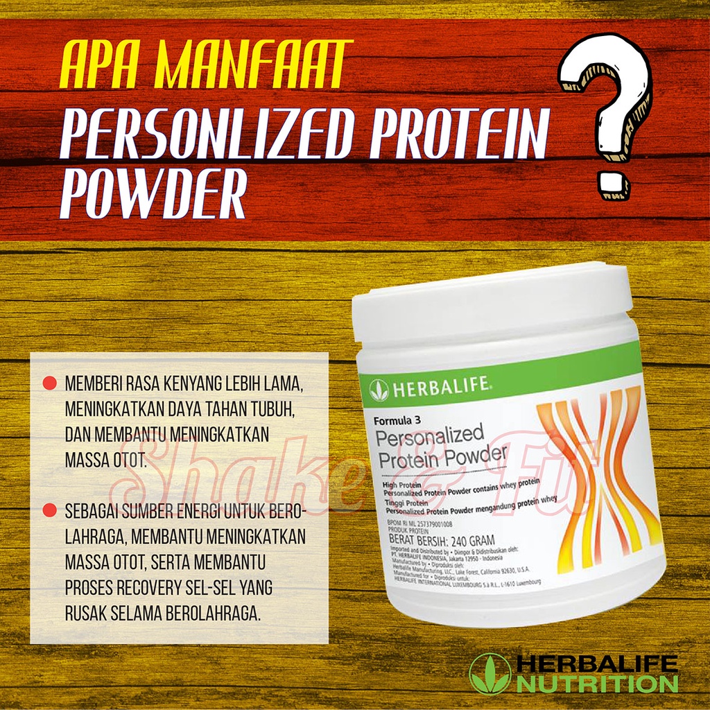 Jual PPP - Personalized Protein Powder (Barcode Utuh) | Shopee Indonesia