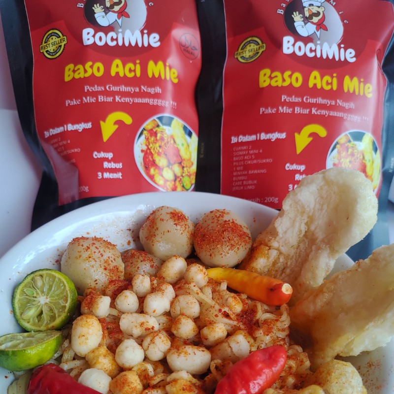 Jual boci baso bakso aci basoaci geprek baper tulang rangu mantap jiwa ...