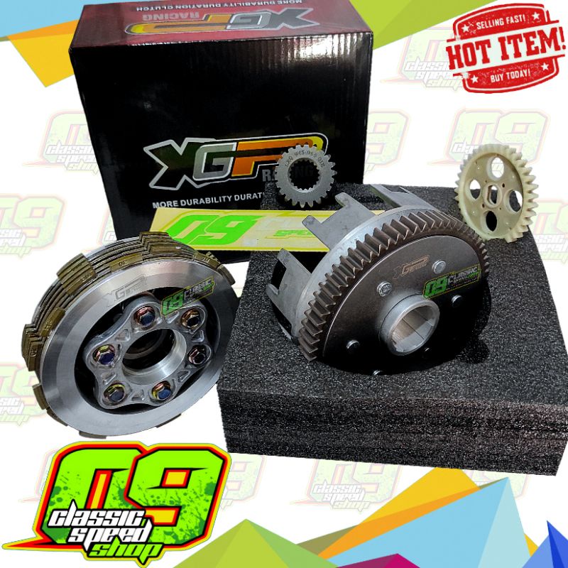 Jual Drafgear Draf Gear Set XGP ukuran tiger Gigi mata primer 22 skunder 68 pompa oli 35 pnp ...