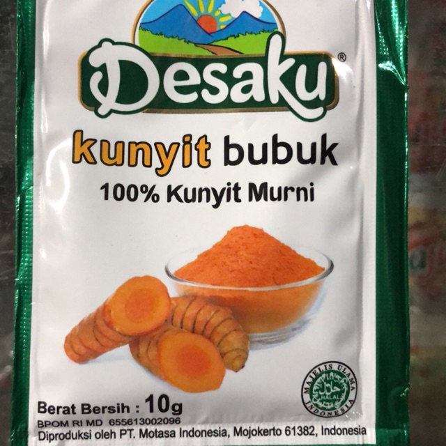 Jual Kunyit Bubuk Desaku 5g | Shopee Indonesia