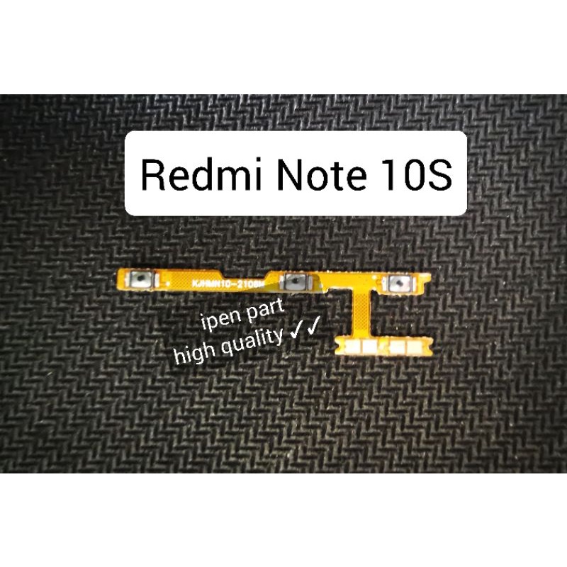 Jual Flexible Volume Redmi Note 10s Flex Power On Off Switch Tombol ...